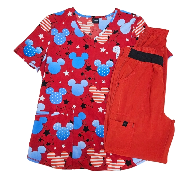 Smart Scrubs | Other | Mickey Mouse Scrub Set | Poshmark